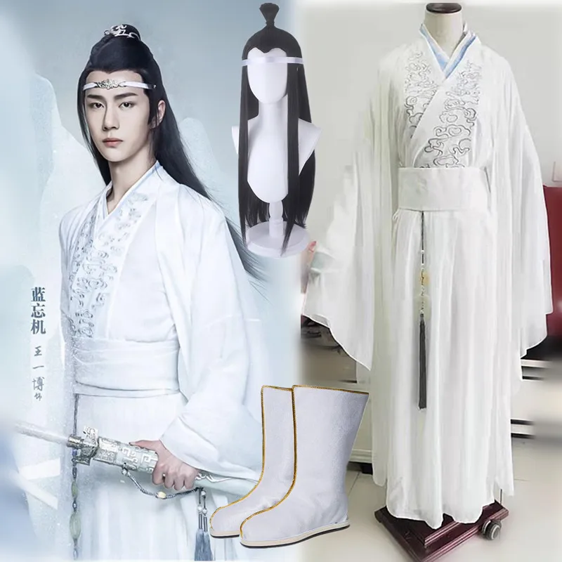 Anime MO DAO ZU SHI Lan Wangji Cosplay Costume TV Series The Untamed ...