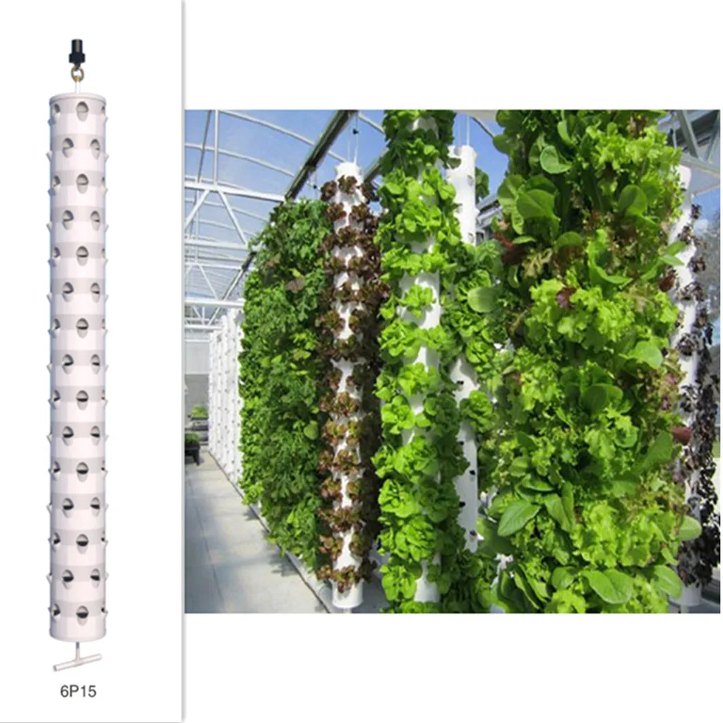 Greenhouse Vertical Farming 15 Layers 90 Holes Hydroponics Growing ...