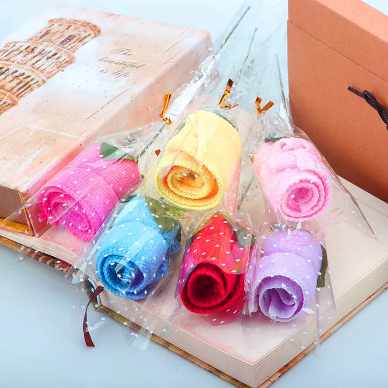 Home-Textile-Cake-Towel-Candy-Color-Rose-Modeling-Fiber-Small-Event ...