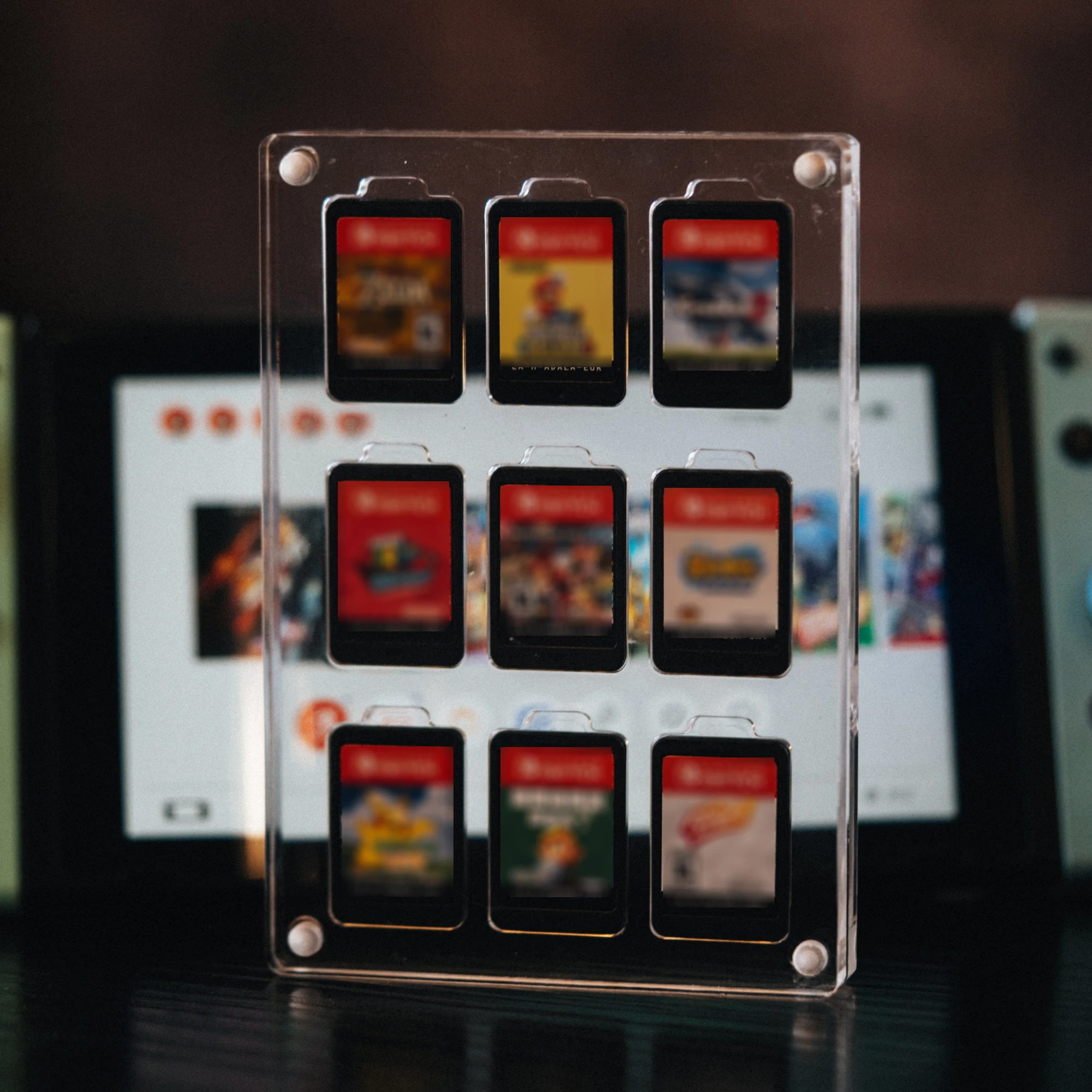 Ns Switch Crystal Game Cards Case For Nintendos Switch Console Clear ...