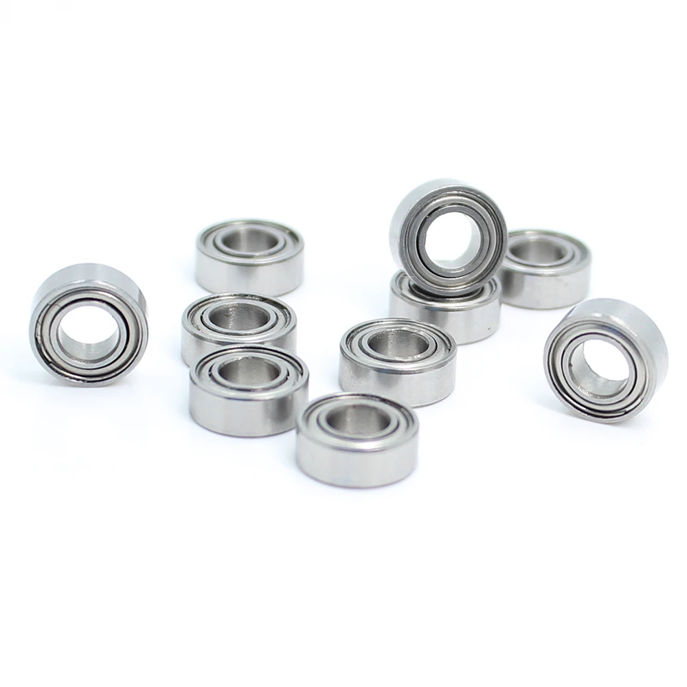 Mr84zz Bearing Abec-5 10pcs 4x8x3 Mm Miniature Mr84-zz Ball Bearings ...