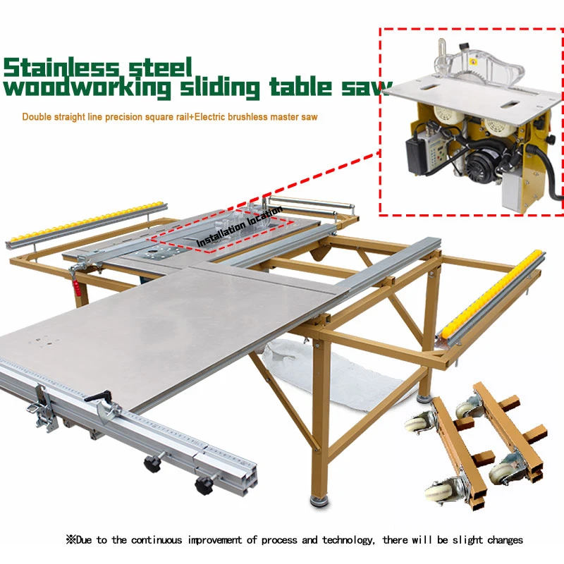 China factory Multifunctional Woodworking Small Sliding Wood Table Saw ...