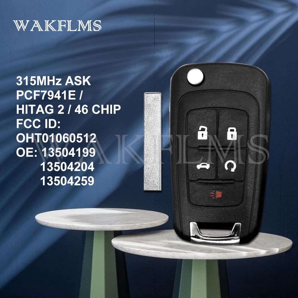 OHT01060512-W-O-Keyless-Remote-Car-Key-Fob-For-Chevrolet-Holden-Cruze ...