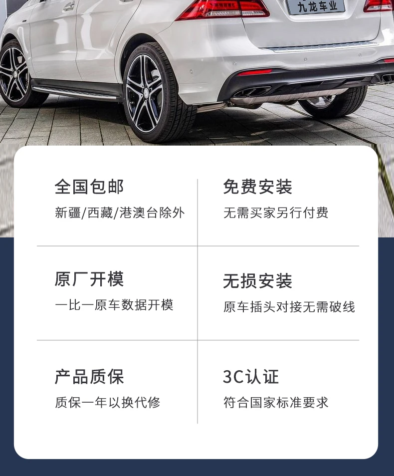 Benz W166 Tail Lights 2012-2015 ML350 ML400 GLE W166 LED Tail lamp ...