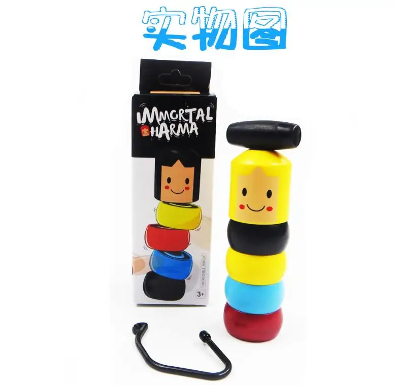 Новинка, волшебная упрямая деревянная игрушка, Забавный Магнит ...