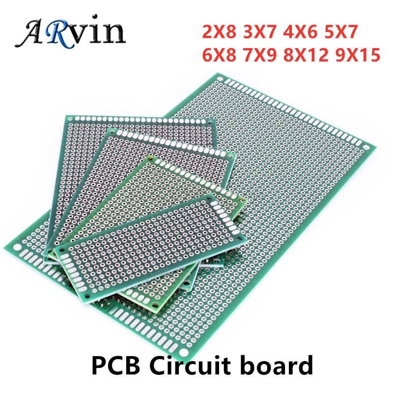 Arduino Pcb 2x8 | Printed Circuit | Pcb Board | Connectors - 9x15 8x12 ...