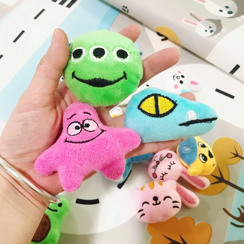 Mini 6 * 4cm Small Soft Stuffed Animal Plush Plush Toy Doll Design ...