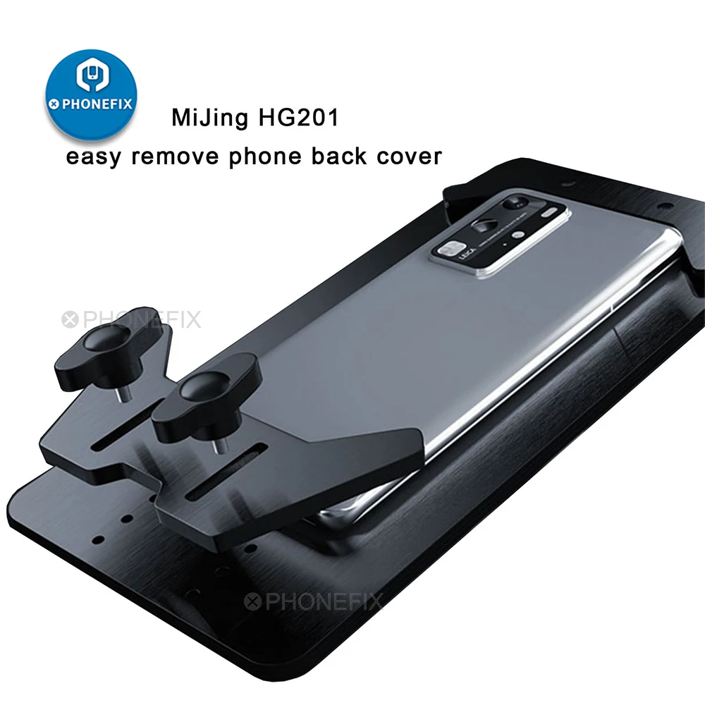 Mijing Hg201 Mobile Phone Back Cover Glass Removal Kit Adjustable Fixed ...