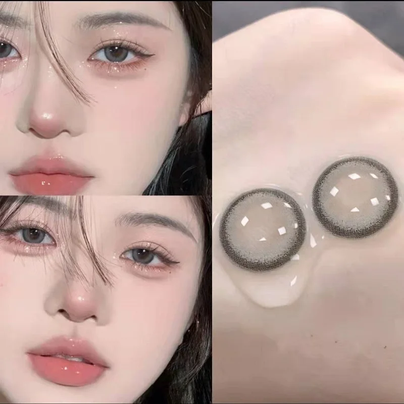 Lentes-de-contacto-naturales-para-ojos-lentes-de-miop-a-grises ...