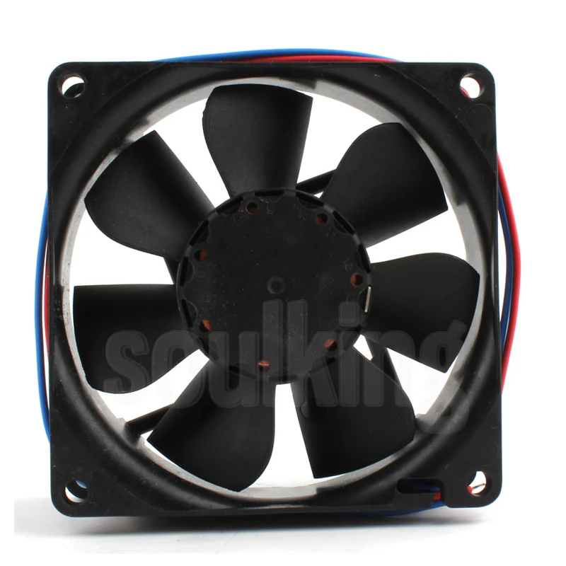 original 8414NGM 8cm 8025 24V 1.4W 2-wire mute inverter cooling fan ...