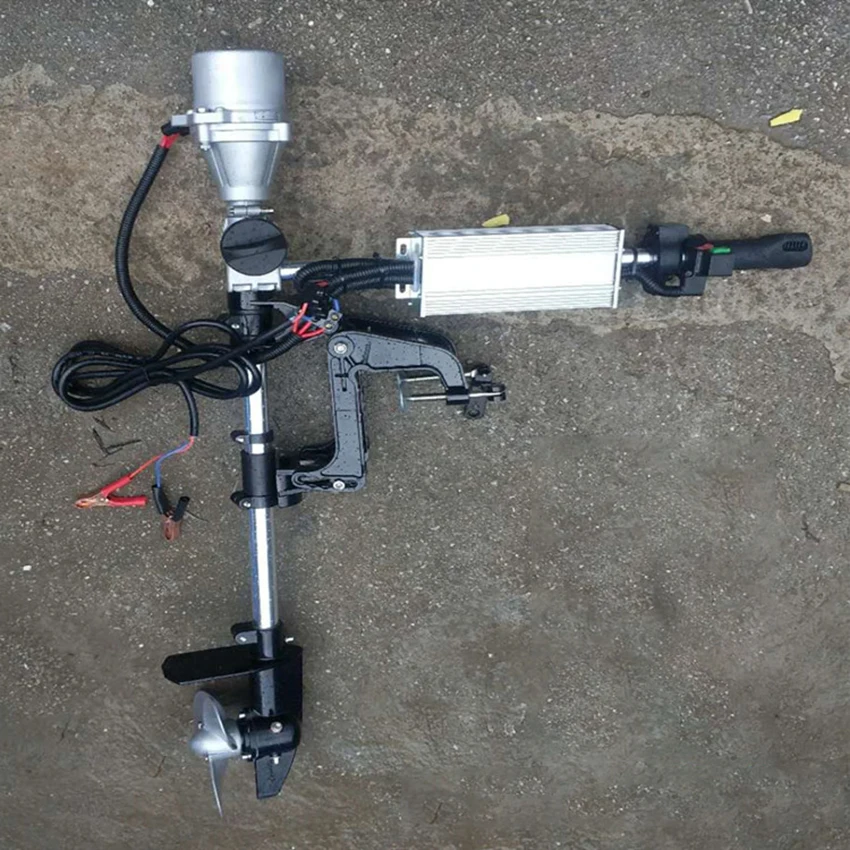12V-48V-800W-Electric-Outboard-Motor-Propeller-Fishing-Inflatable-Boat ...