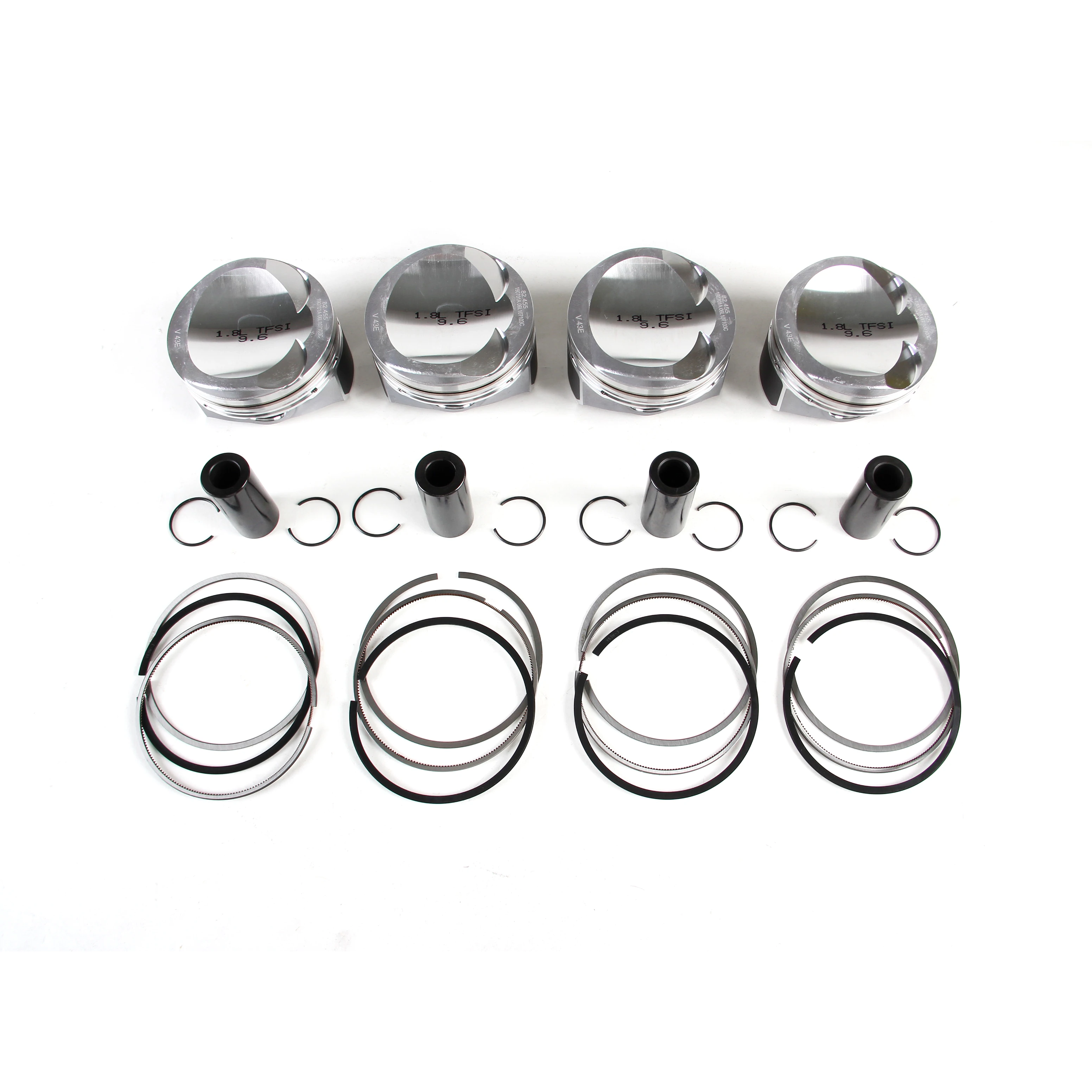 06j198151e std 82.5mm pistão do motor & anel kit 06h 107 065 cp para ...