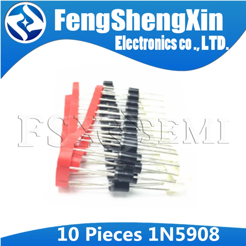 10pcs 1N5908 DO-201AD Schottky diode 1N5908A DO-201 TRANSIENT ...