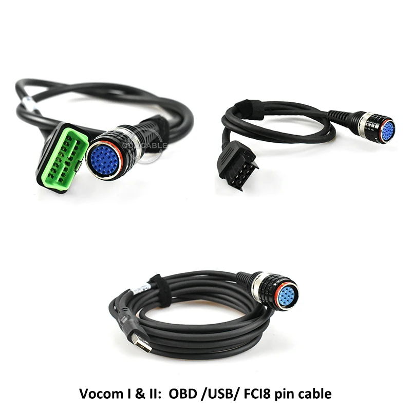 Vocom auto diagnostic cable Vocom II truck diagnosis scanner obd II ...