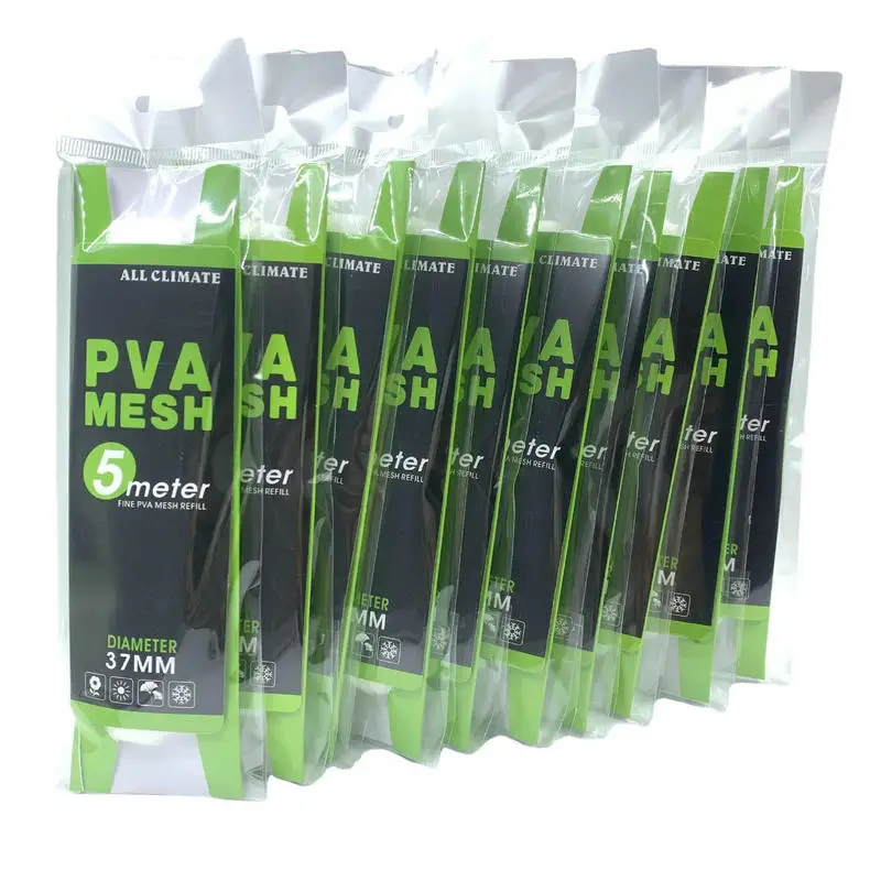10Pcs-PVA-Mesh-Carp-Fishing-Feeder-Bait-Thrower-Water-Dissolving-Nets ...
