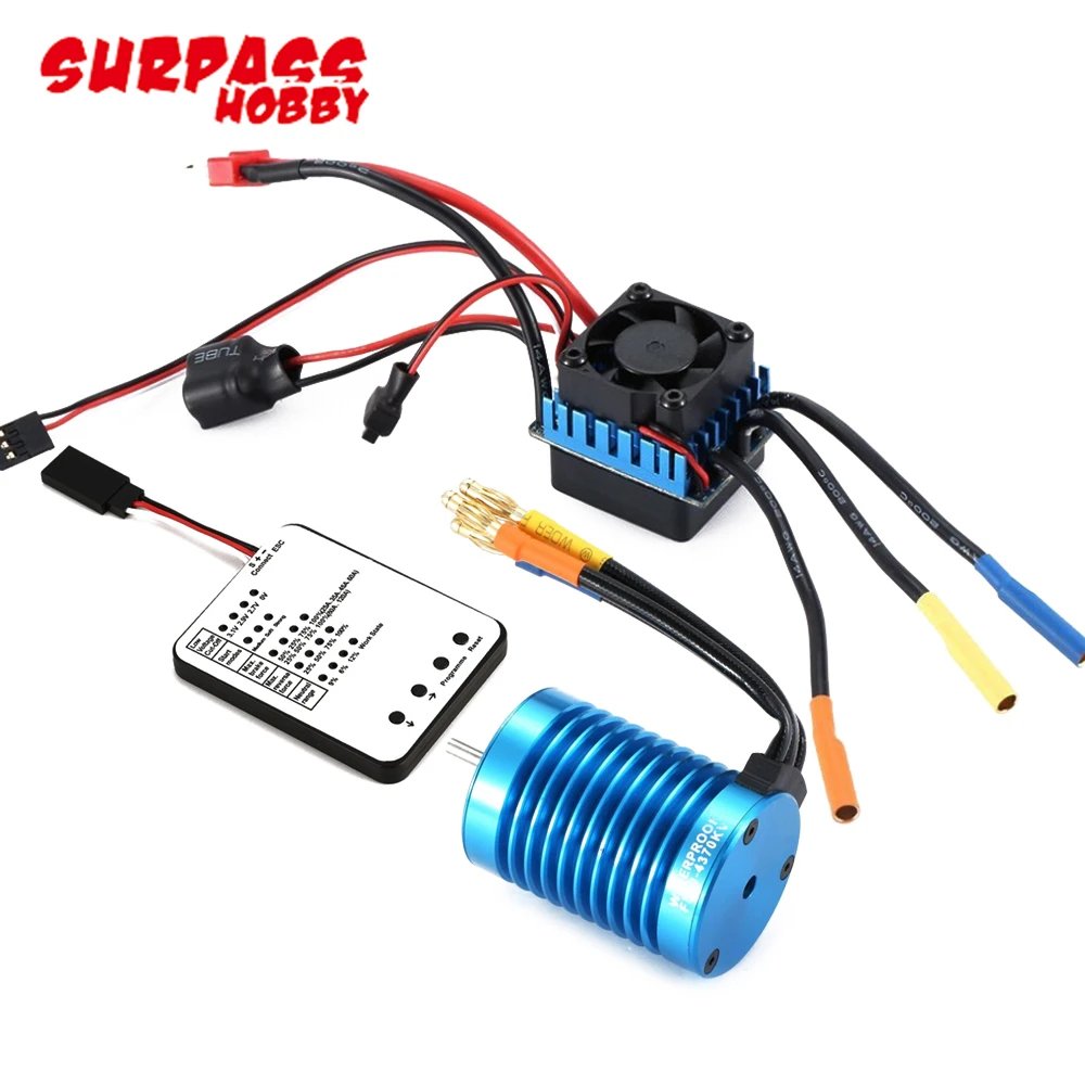 F540 3000kv/3300kv/3930kv/4370kv Sensorless Brushless Motor With 45a ...