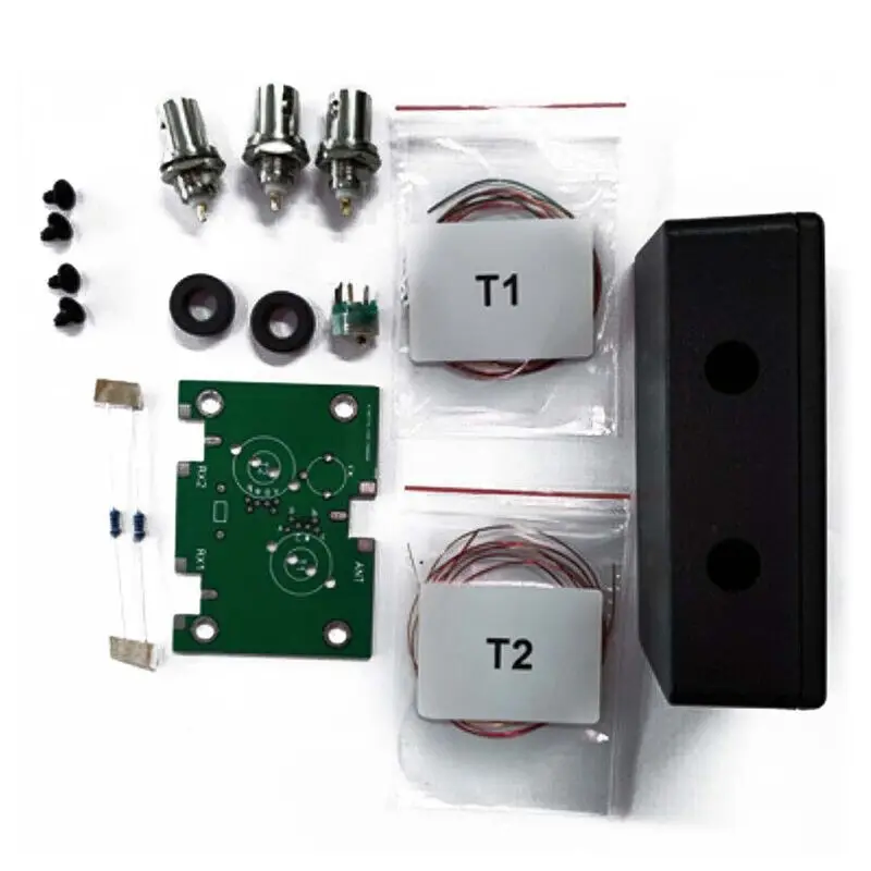 Antenna Splitter DIY Kits RX HF 0.1-50MHz 50Ohm TV Satellite Coax Cable ...