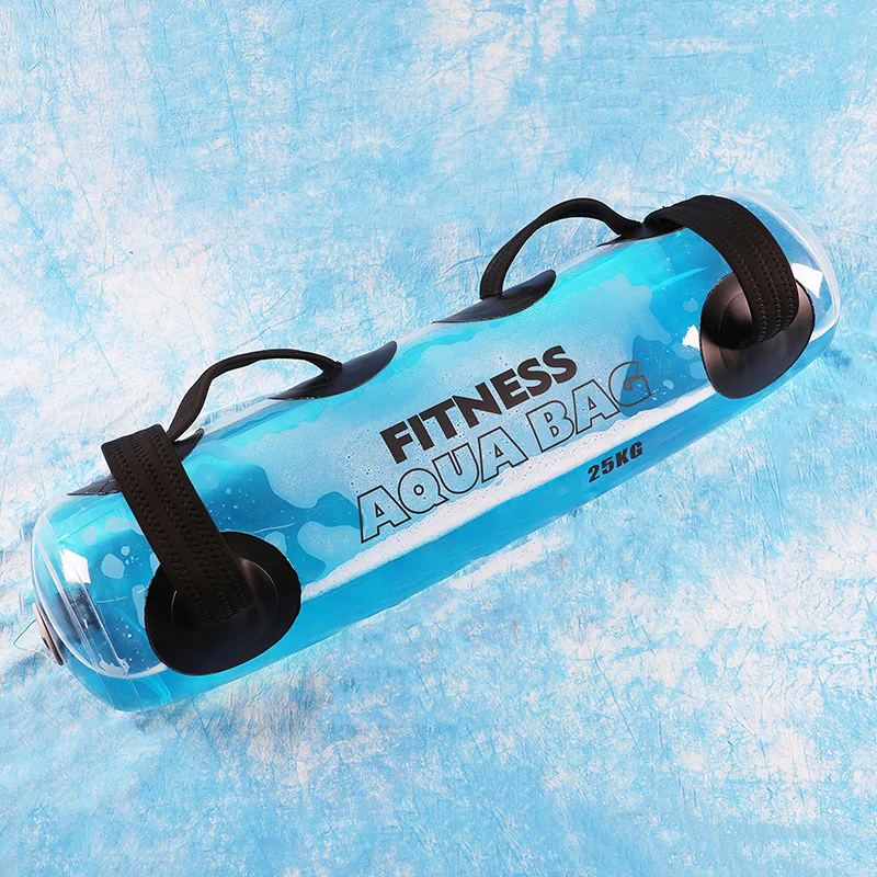 Weight Lifting Fitness Aqua Bag Adjustable Water Core Sandbag Weight ...
