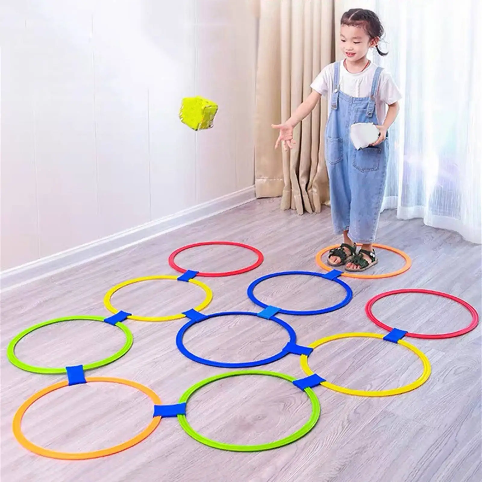 10PCS-Outdoor-Fun-Game-Jumping-Ring-Kindergarten-Teaching-Sports-Toys ...