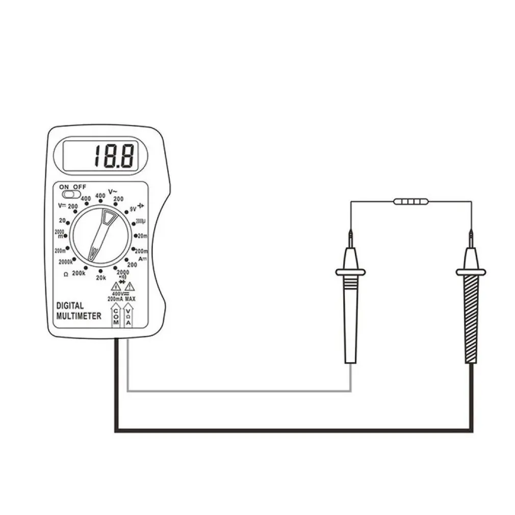 Digital Multimeter Drawing