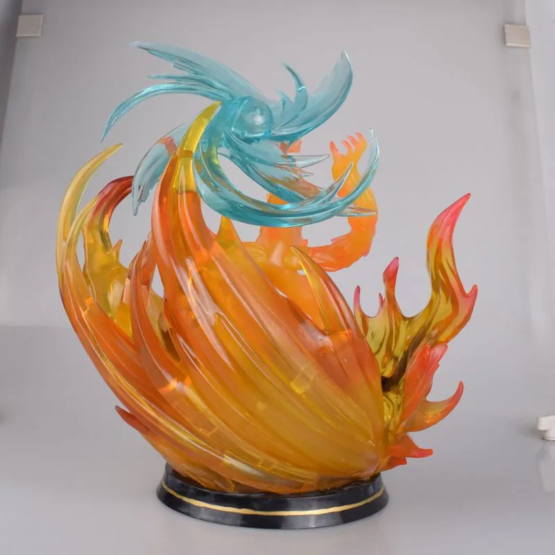 12.8"Statue NARUTO Anime Figure GK Nine tails Immortal Uzumaki Naruto ...
