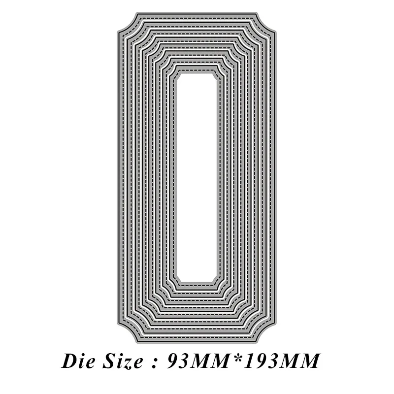 Frame Die Steel Cutting Dies | Cutting Dies Rectangle Frame - Frame ...