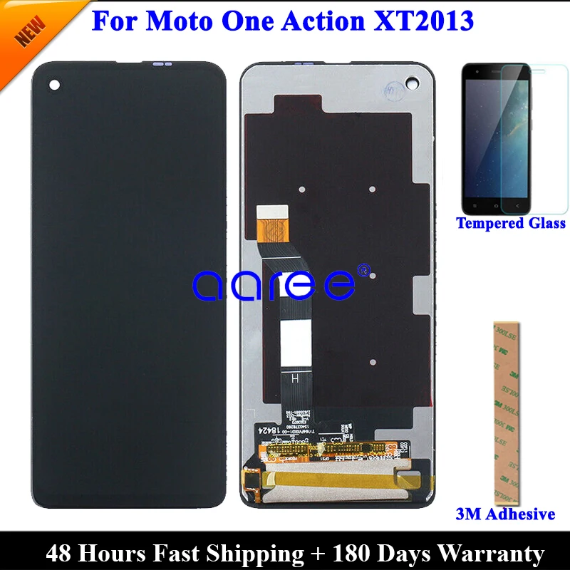 Tested Original LCD Screen For Moto One Action LCD Display For One ...