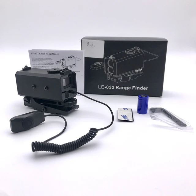 LaserWorks LE-032 Mini Laser Rangefinder Rifle Scope Mate Hunting or ...