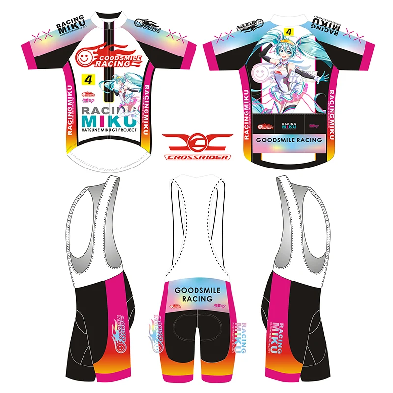 Crossrider 2022 TEAM Racing short sleeve cycling jersey Japan Bike ...