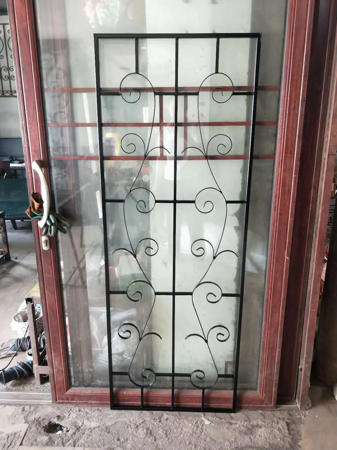 Simple Wrought Iron Window Grills