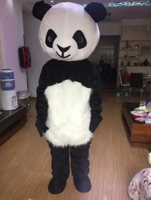 Disfraz de mascota Panda, traje de Cosplay de Animal para fiesta de ...