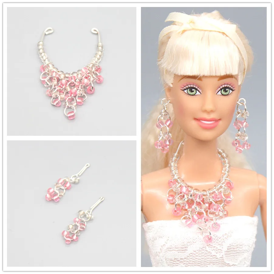 Dolls & Miniatures Art Dolls Jewelry Collection for Barbie Dolls etna ...