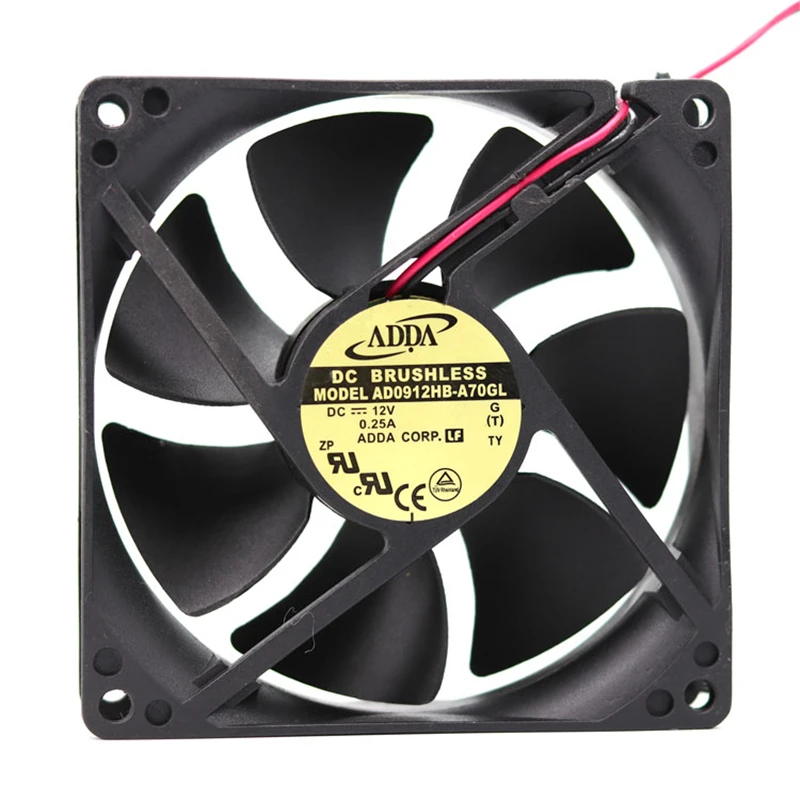 기존 DC12V 0.25A AD0912HB-A70GL 9CM 9225 섀시 전원 냉각 팬 - 노트북-마더보드.com