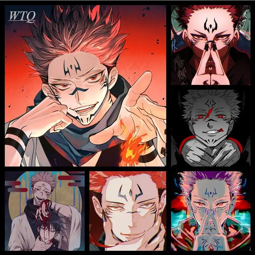 Ryomen Sukuna Art Drawing: The Ultimate Wall Art for Jujutsu Kaisen Fans