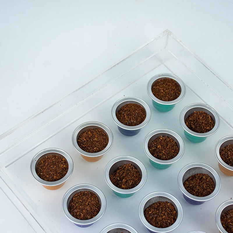 Generic 20 Holes Acrylic Coffee Powder Filling Board Filling Tool For ...