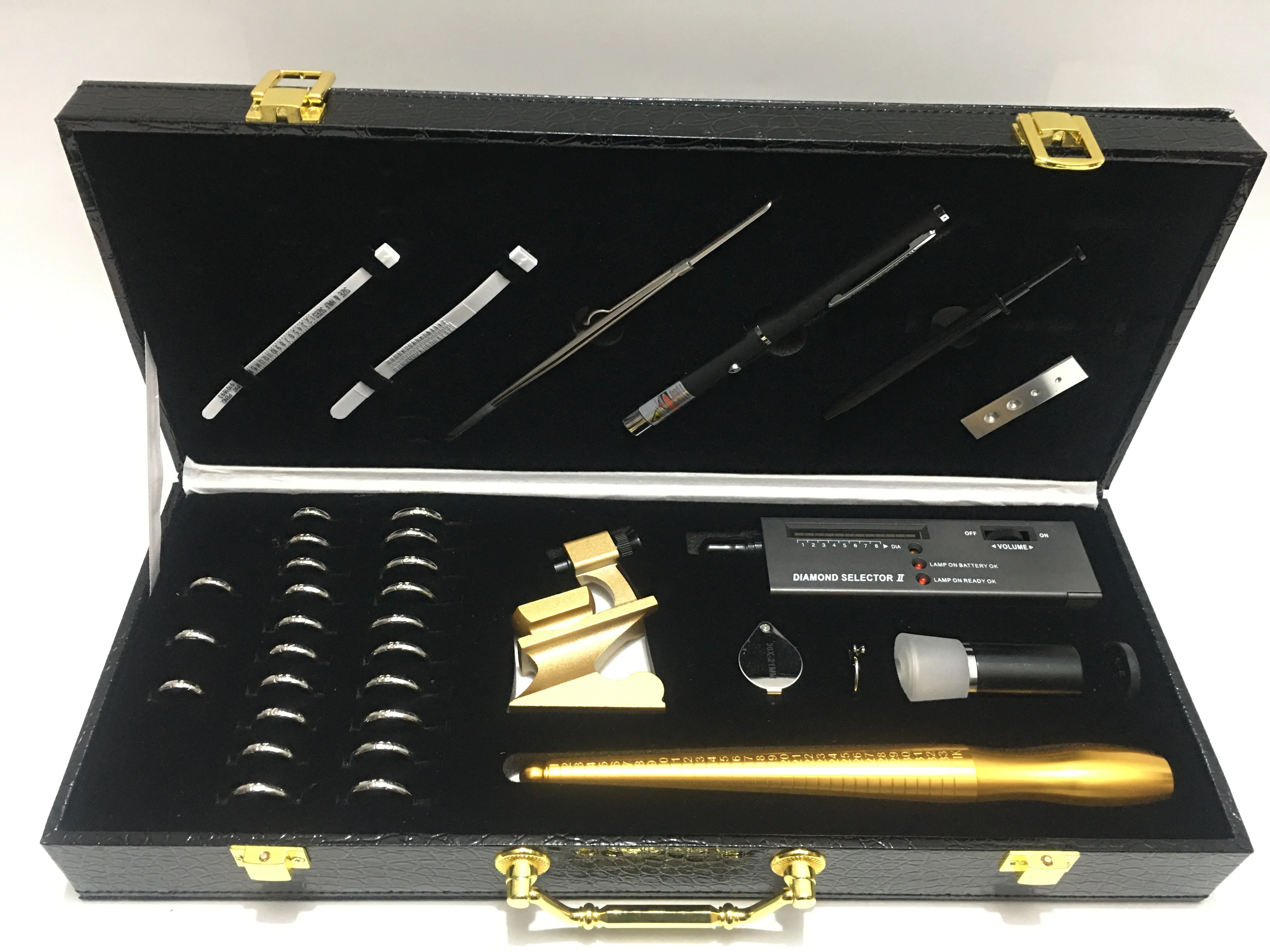 Diamond waist mirror prism cutting viewer sight glass magnifying ...