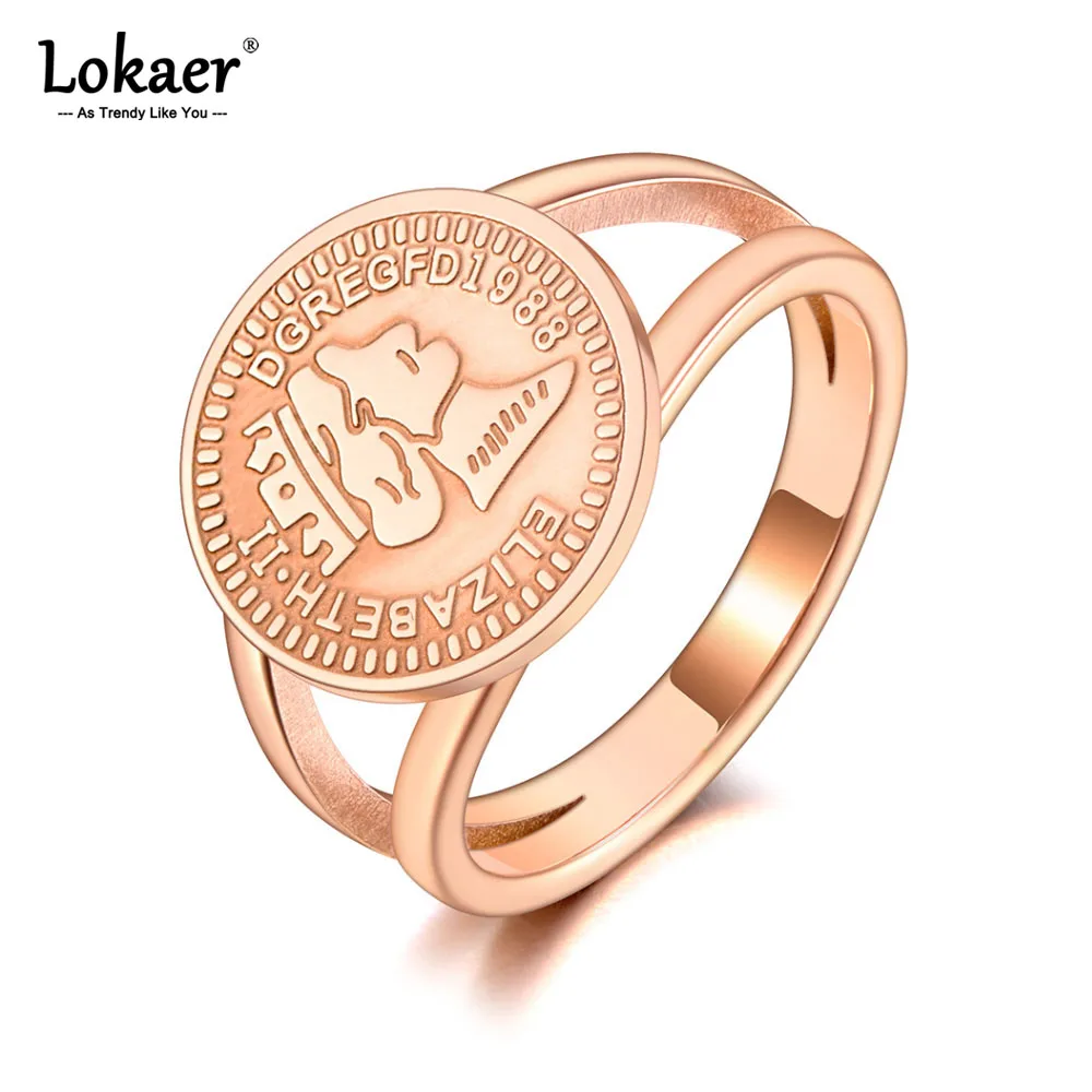 Stainless Steel Avatar Ring Jewelry | Lokaer Classic Stainless Steel ...