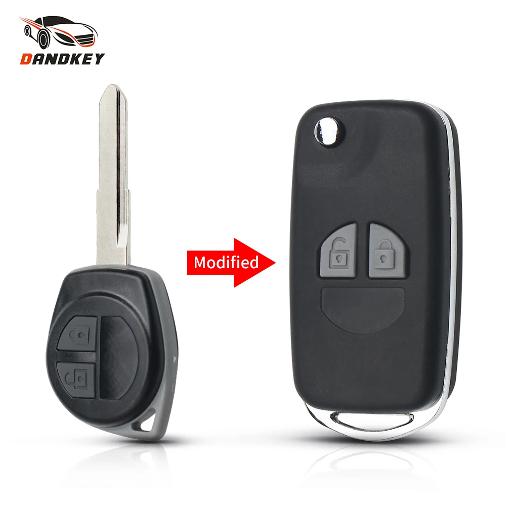 Dandkey FOR SUZUKI SWIFT GRAND VITARA ALTO REMOTE KEY FOB 2 BUTTONS ...
