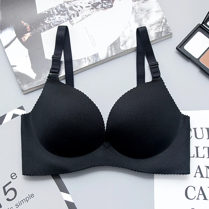 Big size Seamless Bra double size super Push Up bra Intimates Female ...