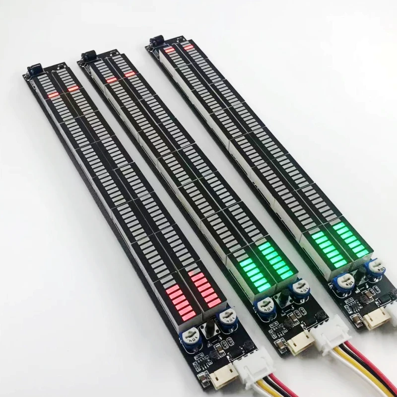 Multi-mode-64-LED-Stereo-Music-Spectrum-light-Audio-Level-Indicator ...