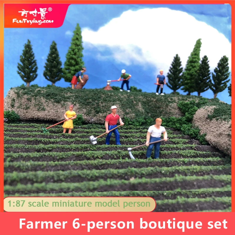 Simulation Model Figures | Ho Scale Farm | Craft Toys - 1 87/72 Model ...