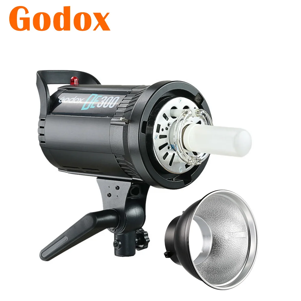 Godox DE300 300วัตต์สตูดิโอแฟลชโคมไฟหัวแสง300Ws ให้ Sync แฟลช Speedlite ...