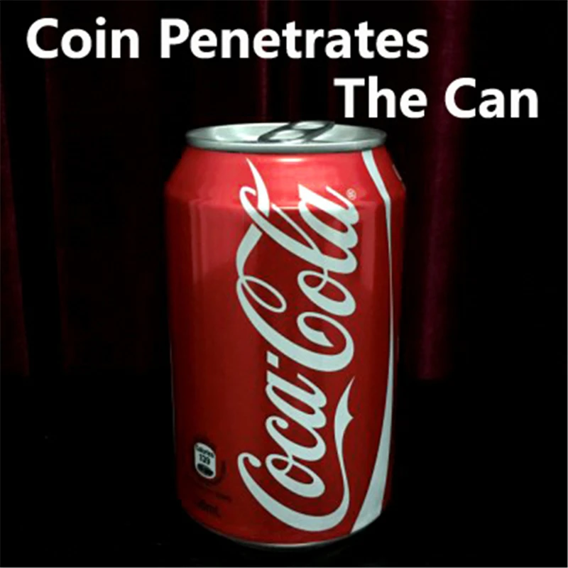 Coin-Penetrates-The-Can-English-Can-Version-Close-Up-Magic-Magic-Trick ...