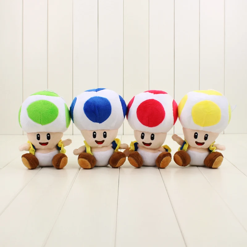 Anime Super Mario Toad Gaming Peripherals Plush Stuffed Toys For ...