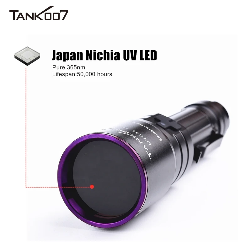 TANK007-Military-Police-Industrial-High-Power-NDT-UV-LED-Flashlight ...