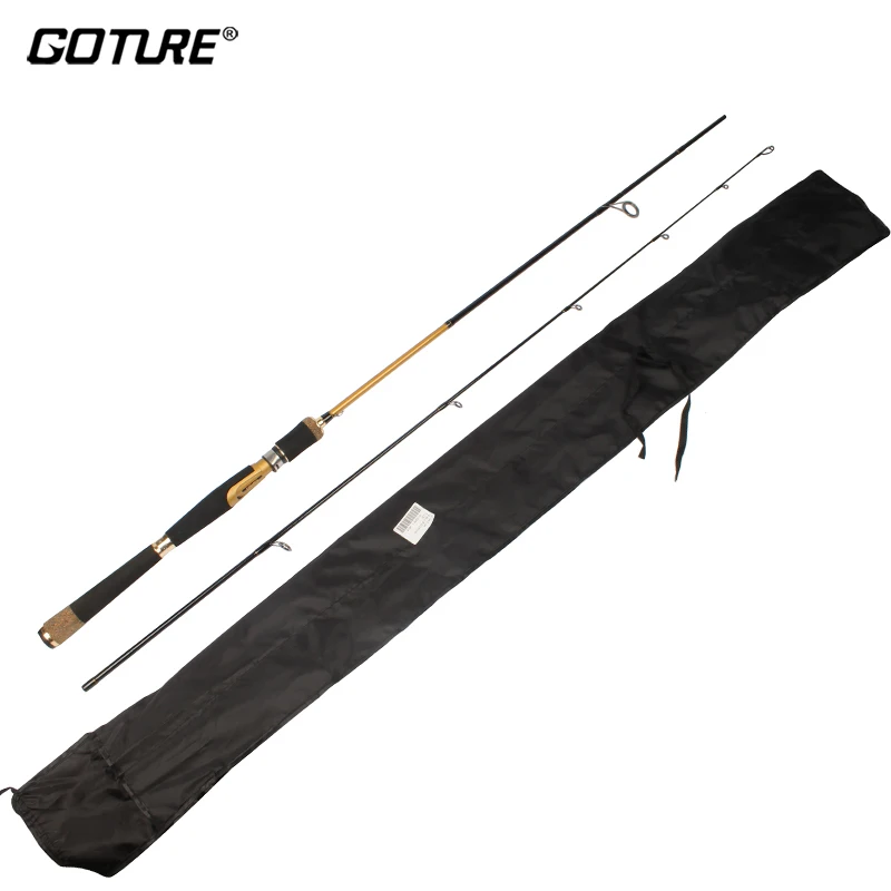Goture High Carbon Fiber Spinning Fishing Rod 2.1m 2.4m 2-pieces Lure ...