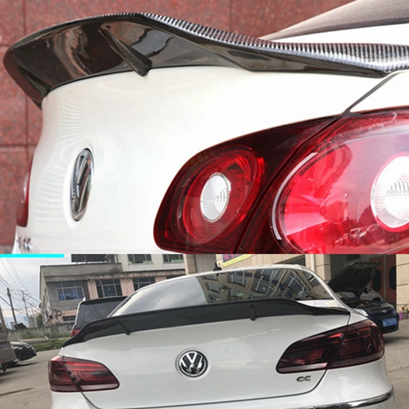 R-Style-Carbon-fiber-rear-roof-spoiler-lip-wings-for-Volkswagen-VW ...