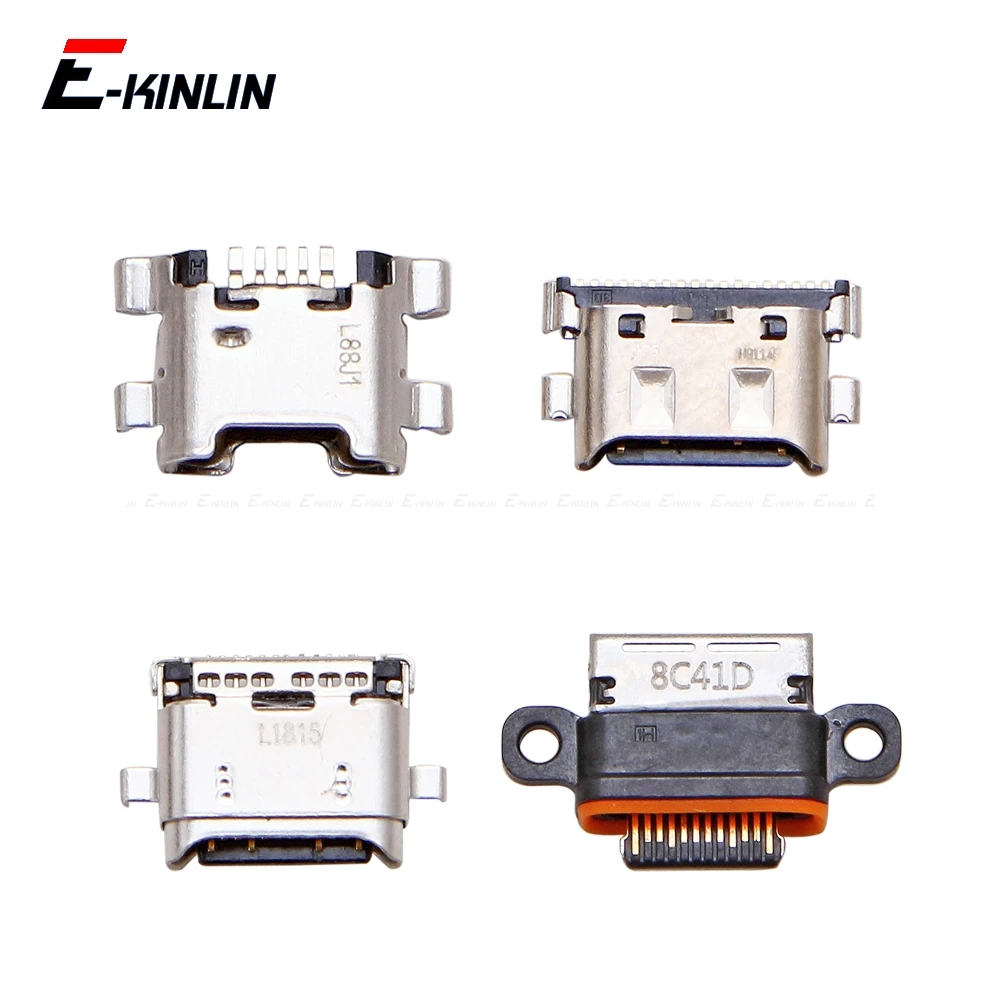 Type-C-Micro-USB-Jack-Charge-Charging-Connector-Plug-Dock-Socket-Port ...