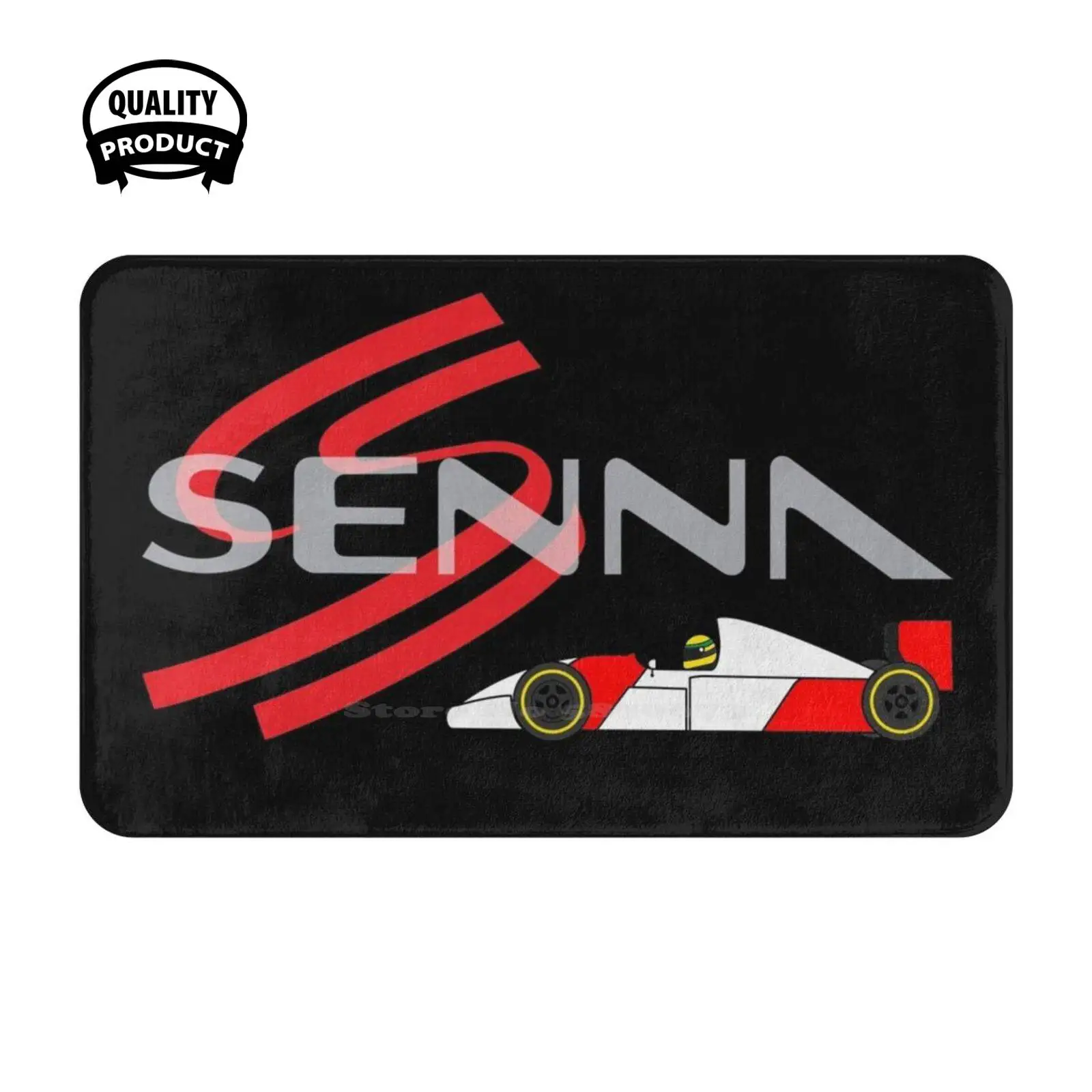 Ayrton-Senna-Minimalist-Design-Soft-Cushion-Home-Carpet-Door-Mat-Car ...