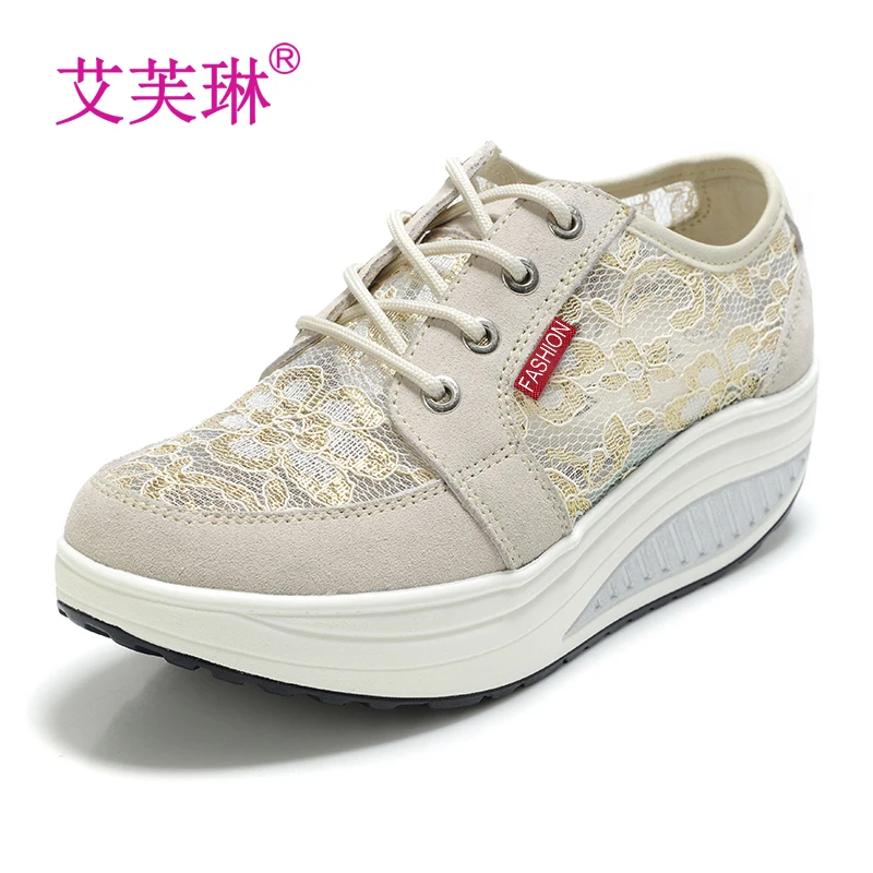 Shoe Platform Sport Toning Women | Platform Shoes Slimming Toning ...